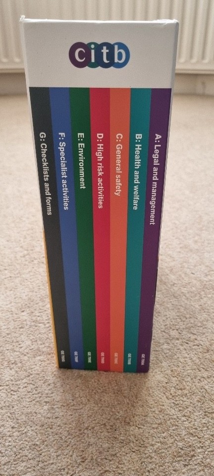 CITB GE 700 Official Health Safety and Evironment Books - Full Set 2015 ...