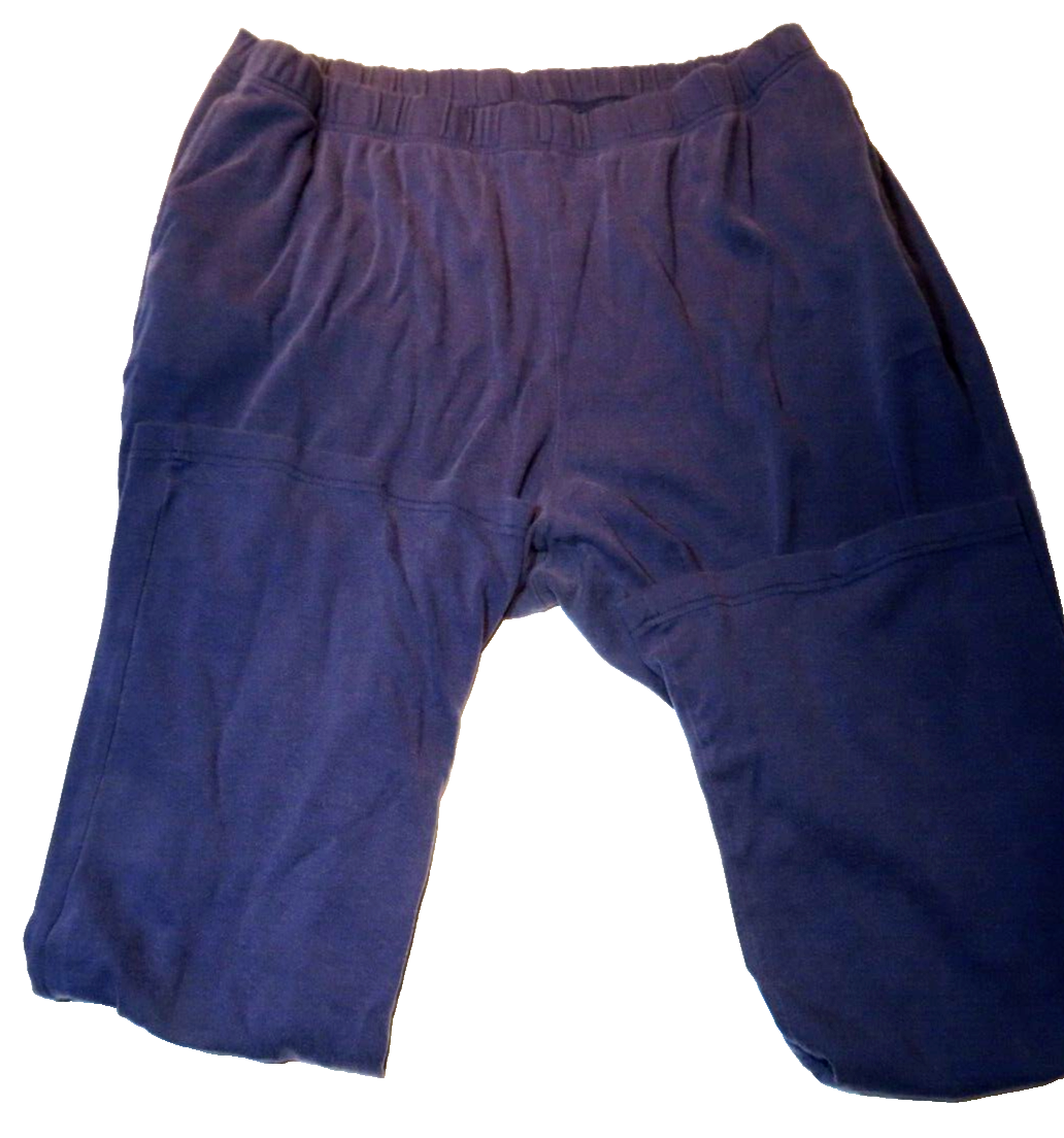Woman Within Blue Sweat Pants Sweatpants Womens 1X 36 x 27 | eBay