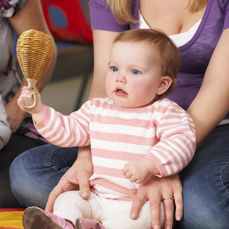 1Pc Handmade Rattan Rattles Educational Toys for Kids Crib Mobile Hand ...