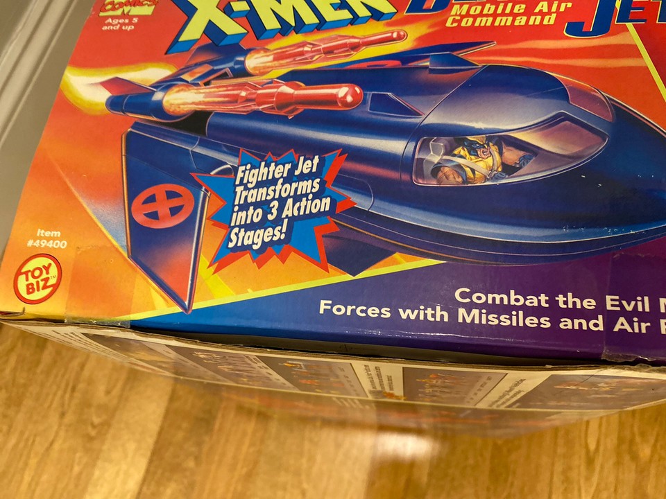 vtg MARVEL toy-biz X-MEN mib BLACKBIRD JEt Action Figure MIB | eBay