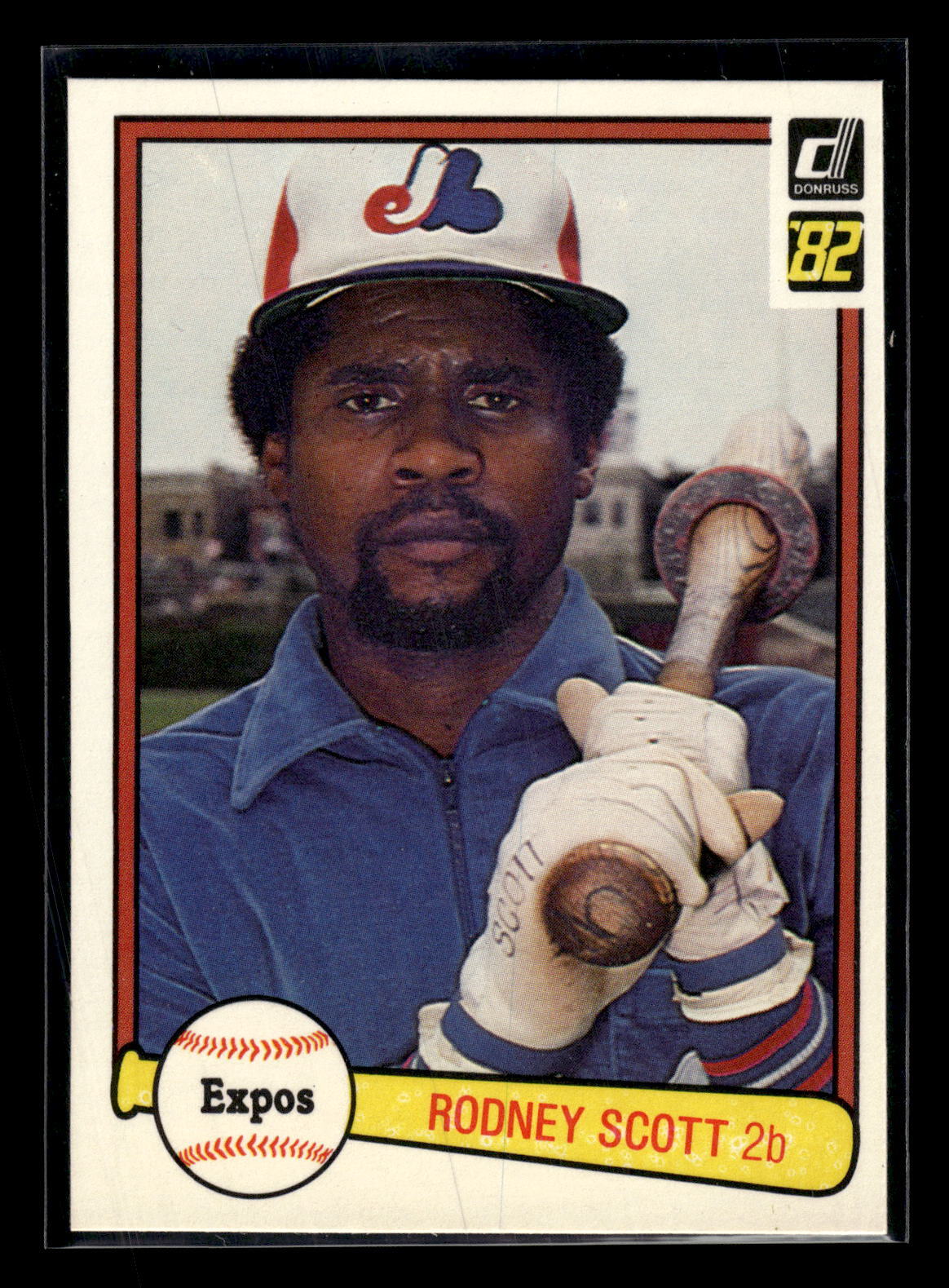 1982 Donruss Baseball #240 Rodney Scott "Set Break" Mint Montreal Expos ...