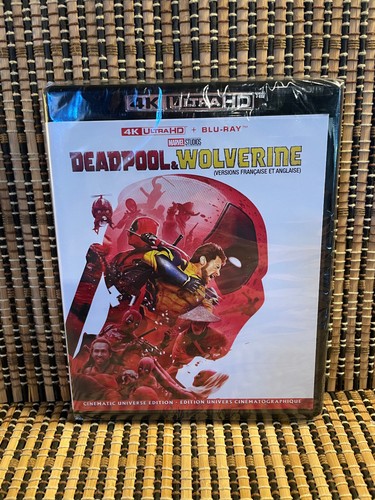 Deadpool & Wolverine 4K (2-Disc UHD/Blu-ray, 2024)Disney/Marvel.Ryan ...