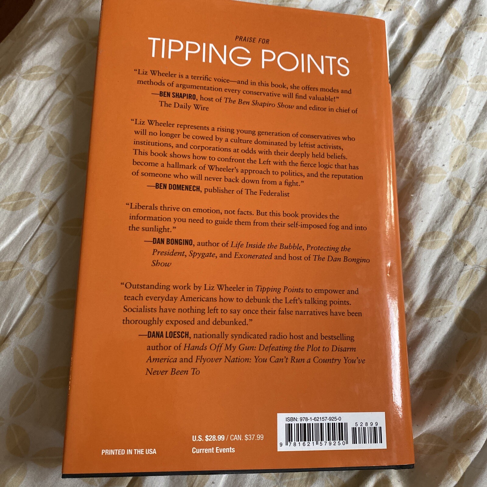 Tipping Points : How to Topple the Left's House of Cards by Liz Wheeler ...