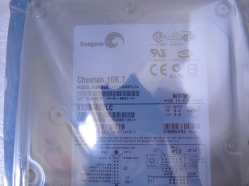 Seagate ST336807LC Cheetah 10K.7 36 GB Hard Drive -3.5" Internal SCSI ...