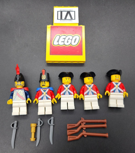 Lot of 5 LEGO Imperial Guards Soldiers Redcoats Pirates Minifigures | eBay