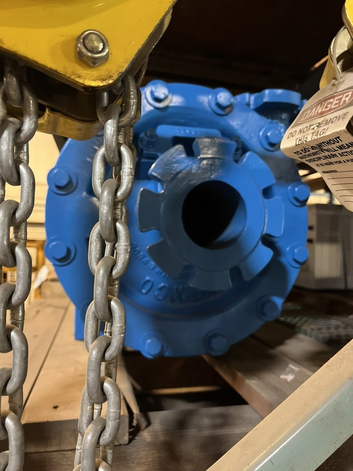 WEMCO,4X3X14,MODEL C TORQUE FLOW CENTRIFUGAL PUMP NI HARD/CHROME ...