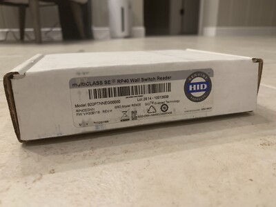HID 920PTNNEG00000 MultiCLASS SE R40 READER NEW | eBay