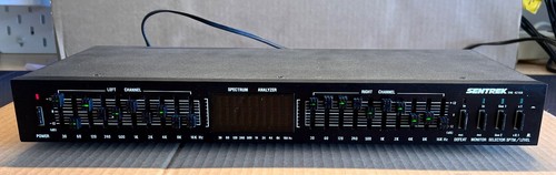 Sentrek SHQ-4210B Multi-Band Spectrum Analyzer Equalizer, Tested 100% ...
