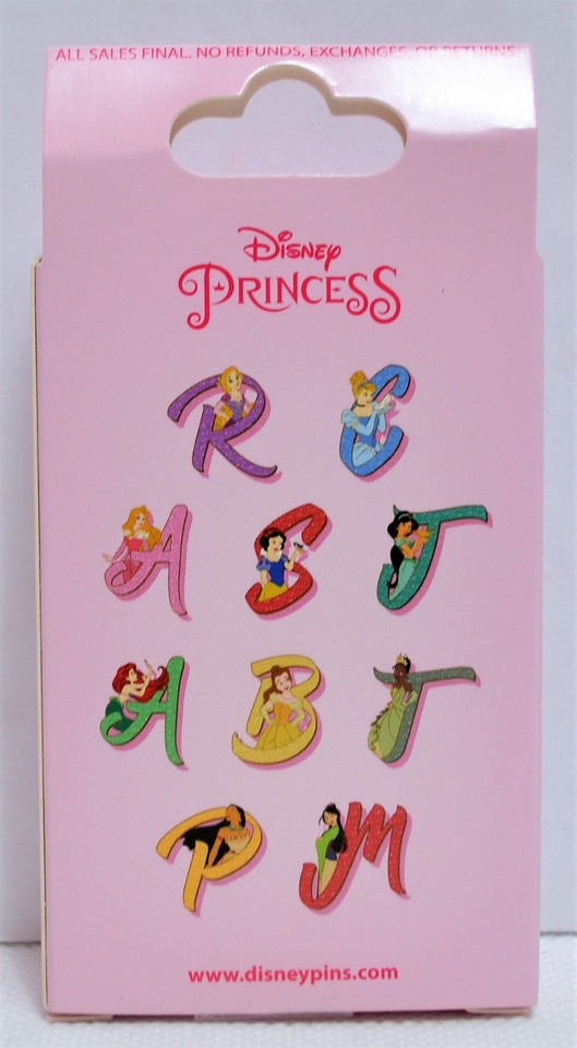 Disney Princess Letter Mystery Box Collection Tiana The Princess & Frog ...