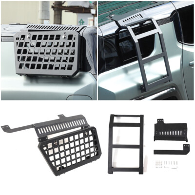 Rear Window Storage Table Molle Panel & Climbing Ladder Kit For Hummer ...