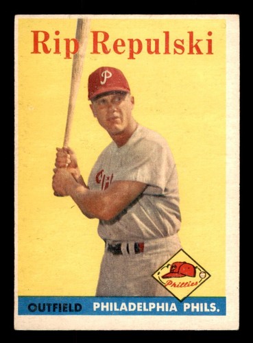 1958 Topps Baseball #14 Rip Repulski VG/EX *d2 | eBay