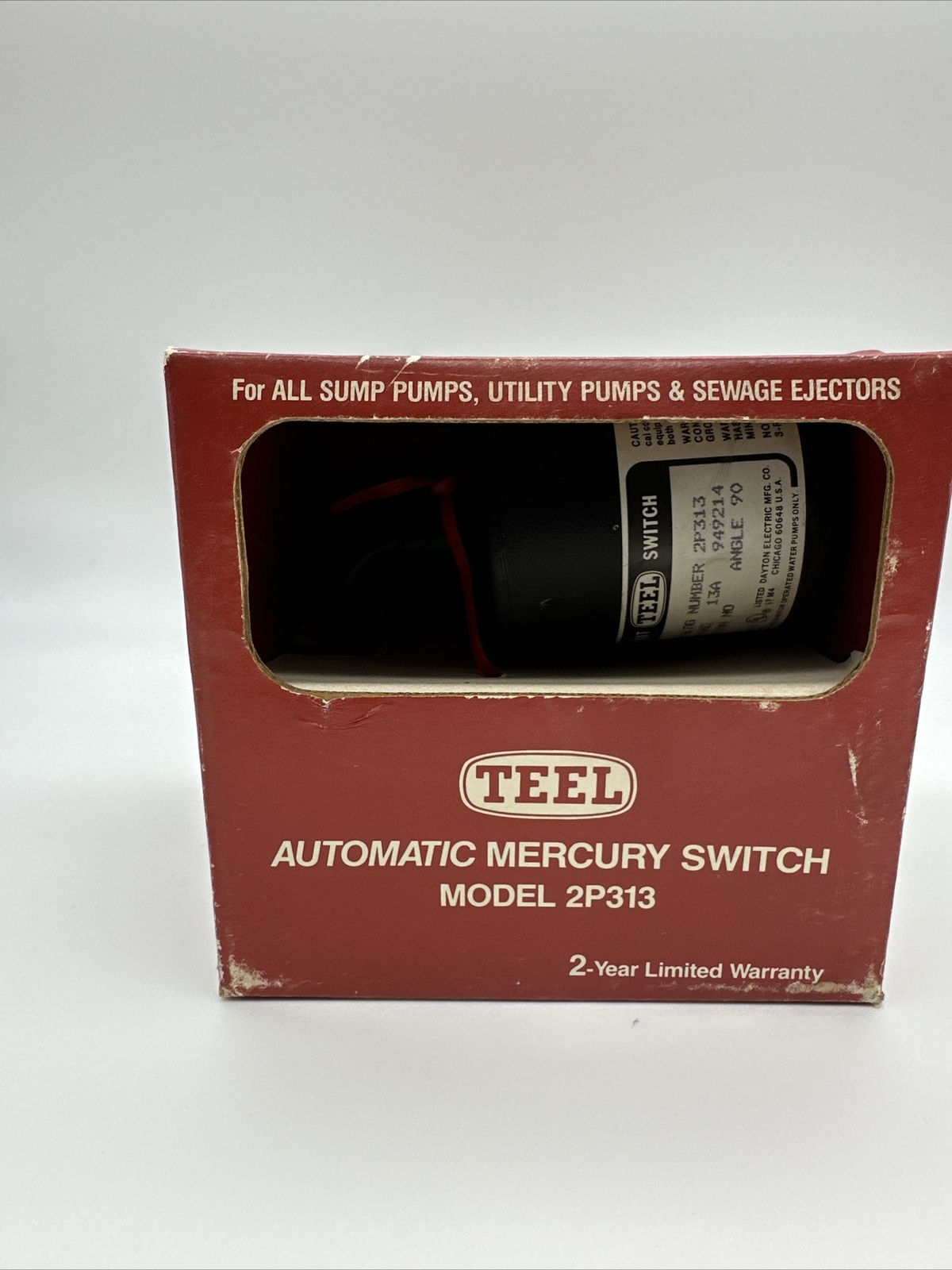 Teel 2P313 Pumpmaster Sump Pump Automatic Float Switch 115v Make OFFER ...