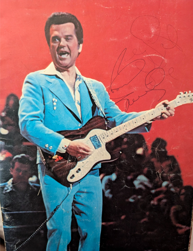 Vintage 1970's Conway Twitty Autographed Concert Program - Rare | eBay