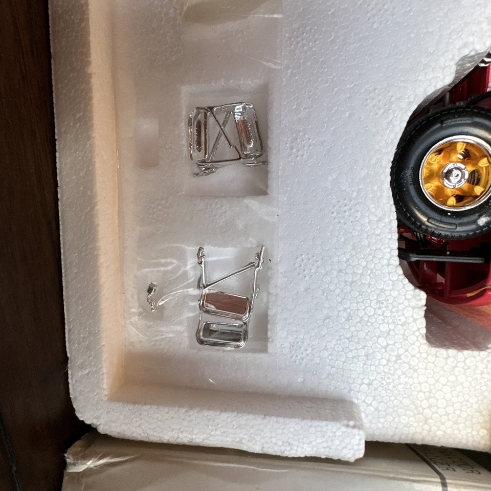 1/34 1ST GEAR SHELL OIL 1960 MACK B-MODEL SEMI TRACTOR TANKER TRUCK RED ...