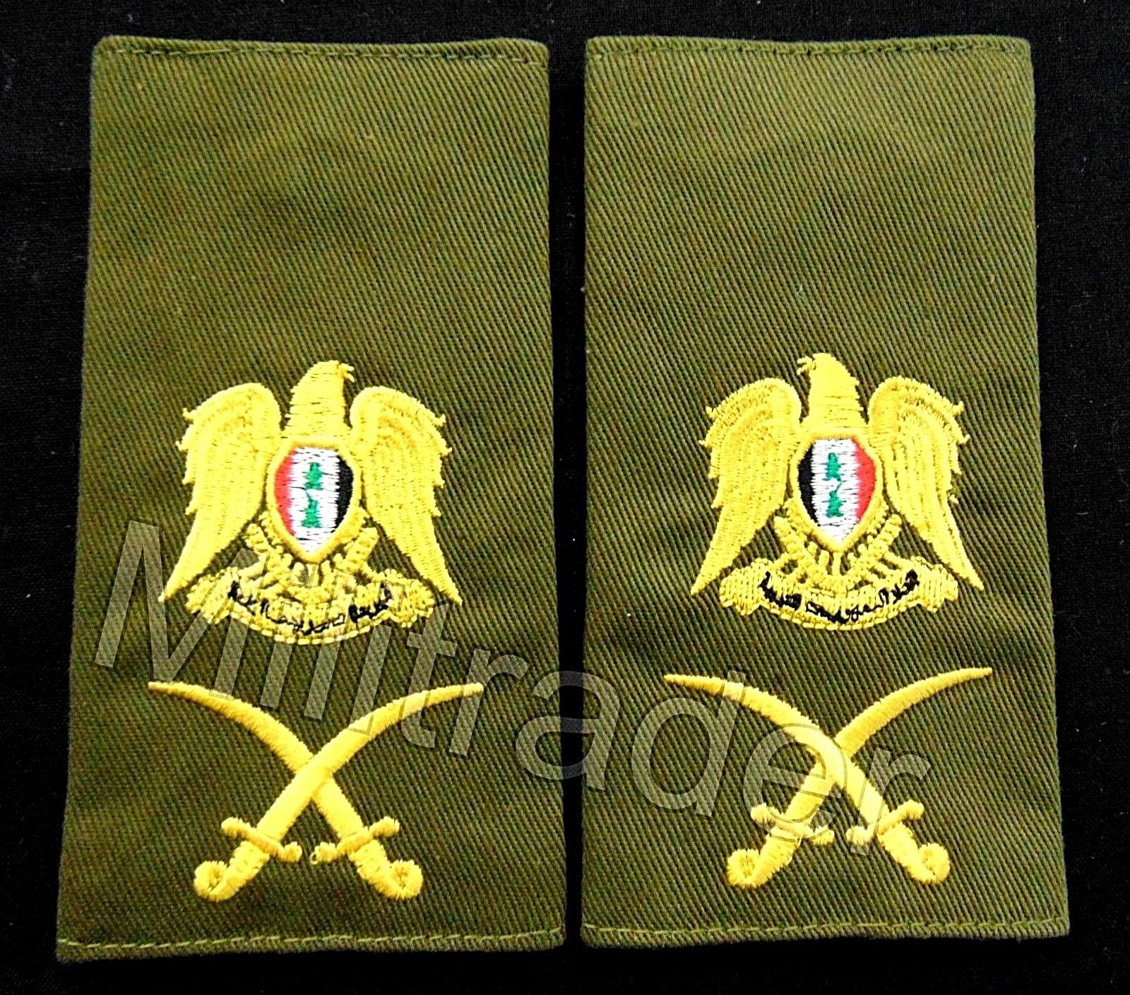 Prop Syrian Major General Epaulets Made in USA | eBay