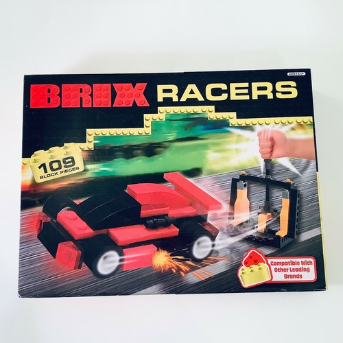 BRIX Racers Blocks Set, 109 Block Pieces, Kids Building Mini Blocks | eBay
