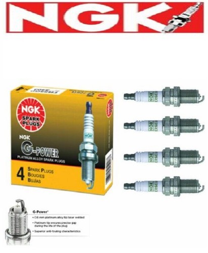 Set of 4 NGK Spark Plug - G-Power Platinum FOR CHEVROLET CORVETTE 2014 ...