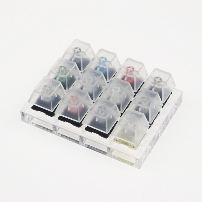 Cherry MX Switches Tester with Dust-Proof Acrylic Base for Mechanical ...