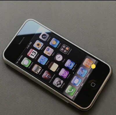 Apple iPhone 1st Generation - 8GB - Black (AT&T) A1203 (GSM) | eBay