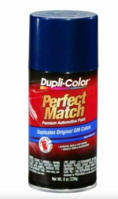 Dupli-Color Perfect Match Automotive Spray Paint GM Dark Blue Metallic ...