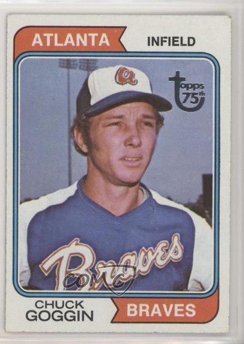 2014 Topps 75th Anniversary Buybacks Large Buyback Stamp Chuck Goggin ...