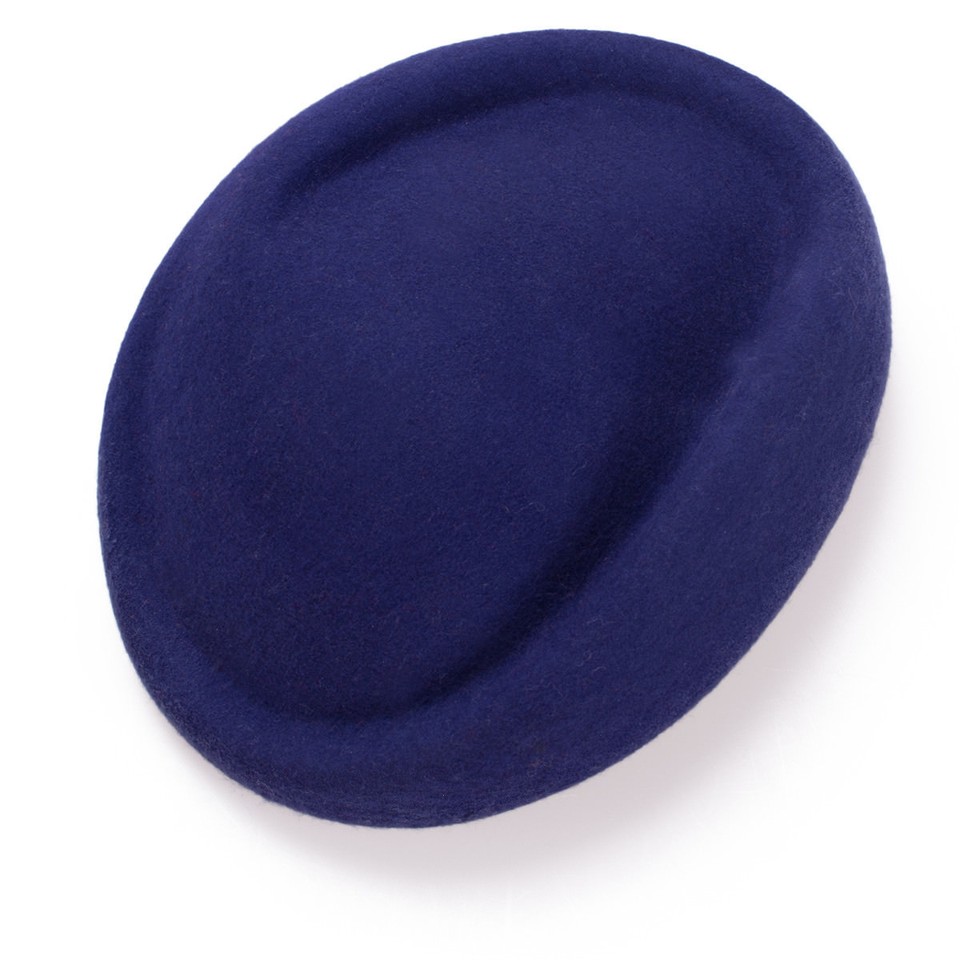 Solid Color Womens 100% Wool Hat Base Pillbox Fascinator Millinery ...