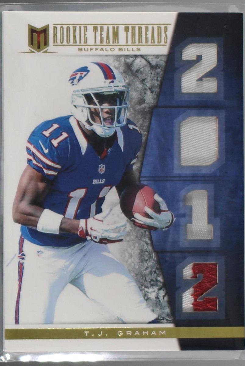 2012 Panini Momentum - Rookie Team Threads Quad Prime #21 T.J. Graham /15 (MEM, RC) for sale ...