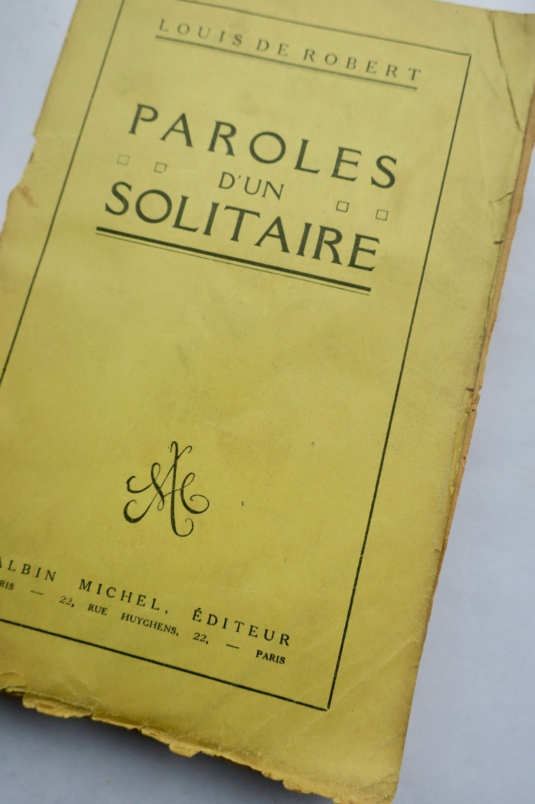 Robert Louis Words of a Solitary + signing | eBay