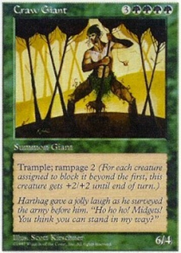 Craw Giant x1 - 5th Edition - Moderate Play, English - 5th Edition | eBay