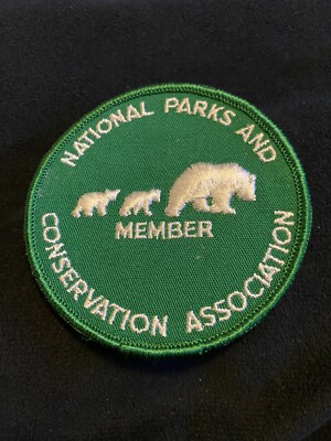 NATIONAL PARKS & CONSERVATION ASSOCATION MEMBER Sew On Patch | eBay