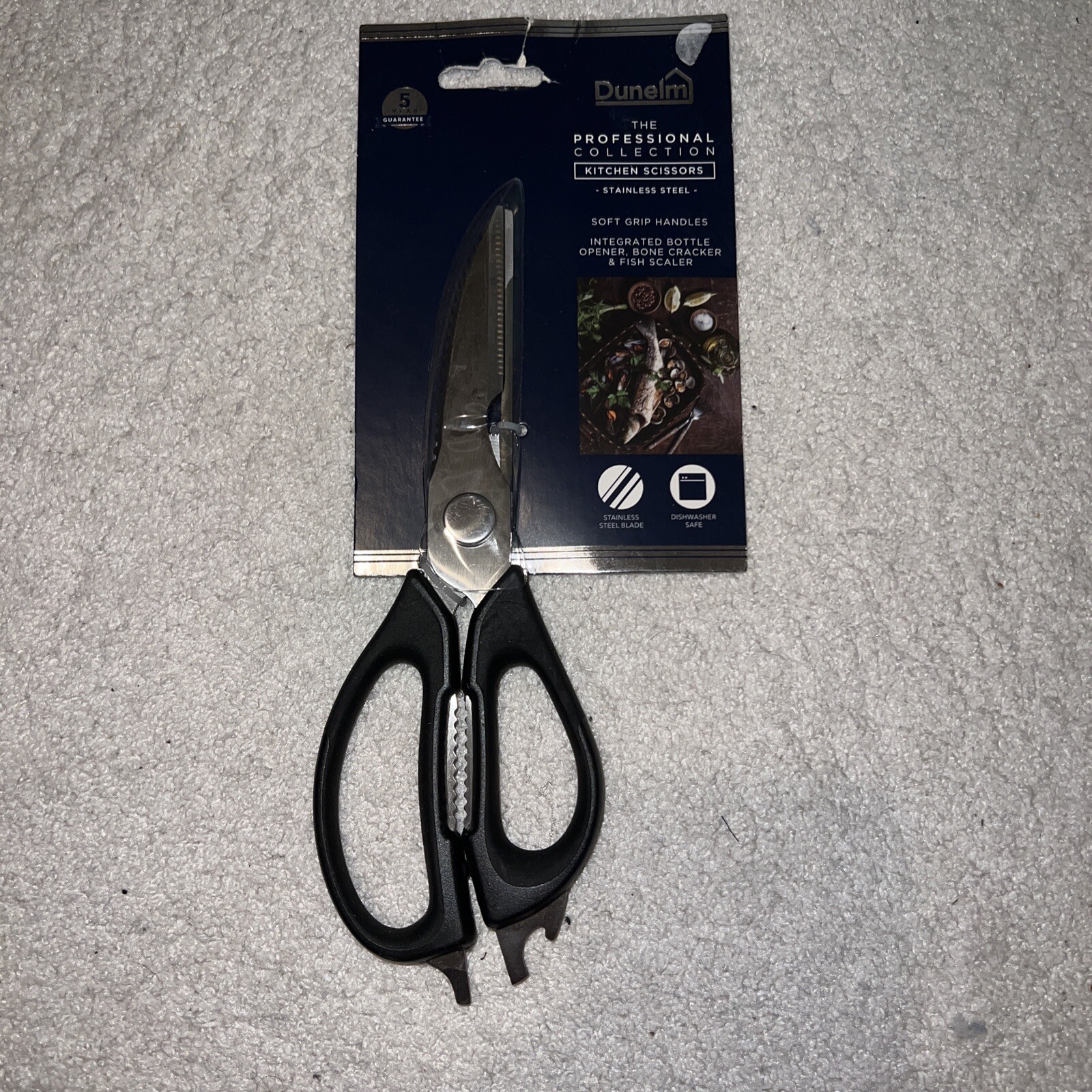 Dunelm Kitchen Scissors Stainless Steel | eBay UK