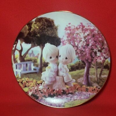 Precious Moments Decorative Plate Love One Another Hamilton Collection ...