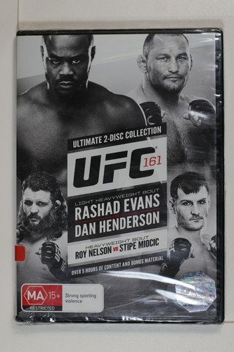 UFC #161 - Evans Vs Henderson (2013, 2-Disc) New Sealed - Sent Tracked ...