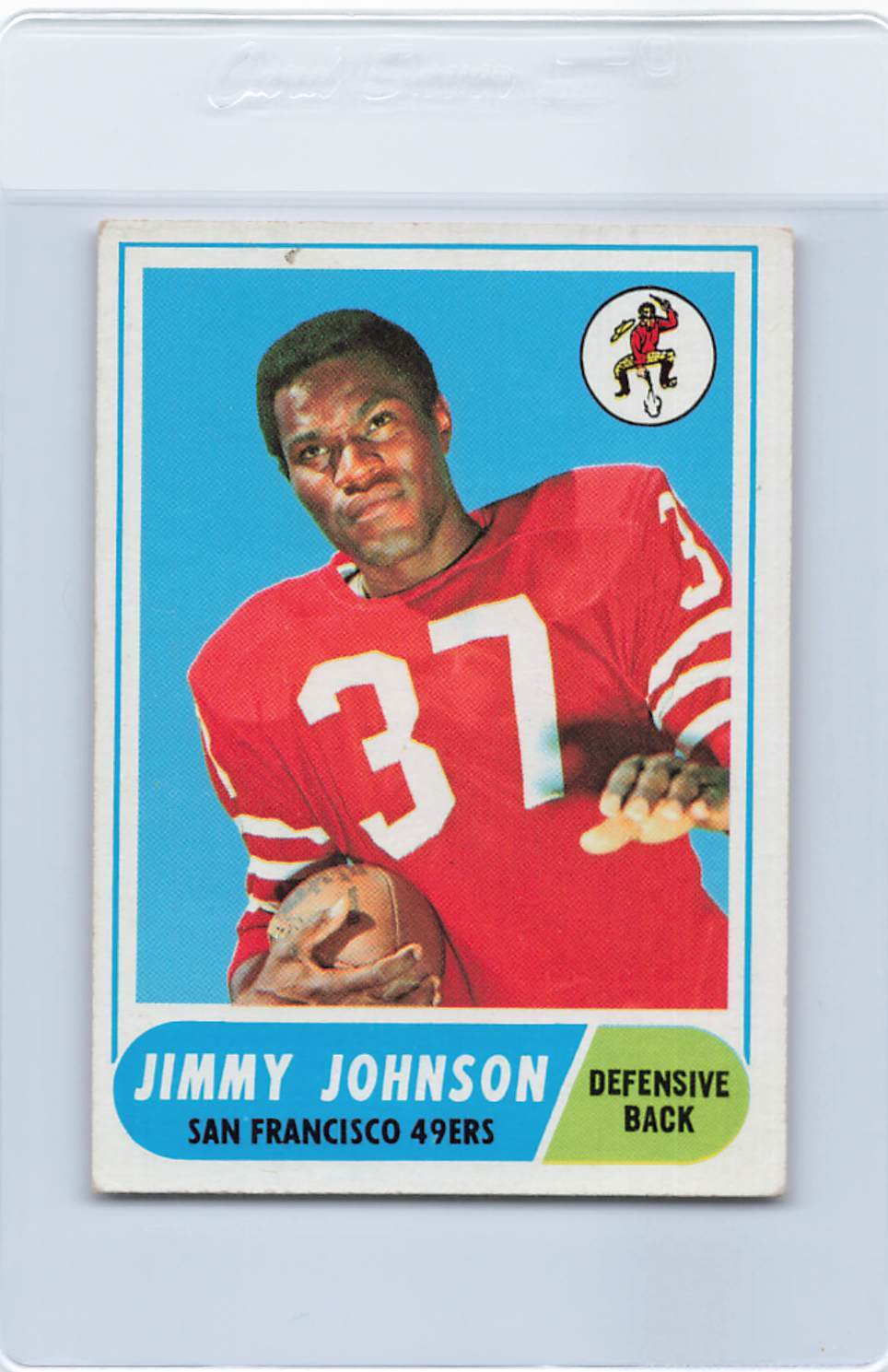 1968 Topps #61 Jimmy Johnson 49ers EX *DA-C9415 | eBay