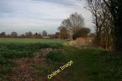 Photo 6x4 Public Footpath towards Leaden Roding White Roding or White ...