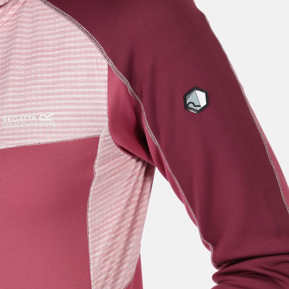 Regatta Attare Womens Hooded Stretch Fabric Sporty Lightweight Jacket ...