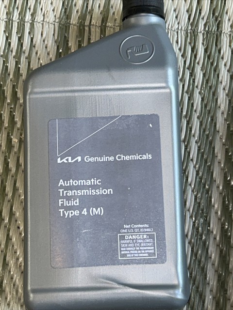 Kia OEM Type 4 Automatic Transmission Fluid 1 QT Um013 Ch059 for sale ...