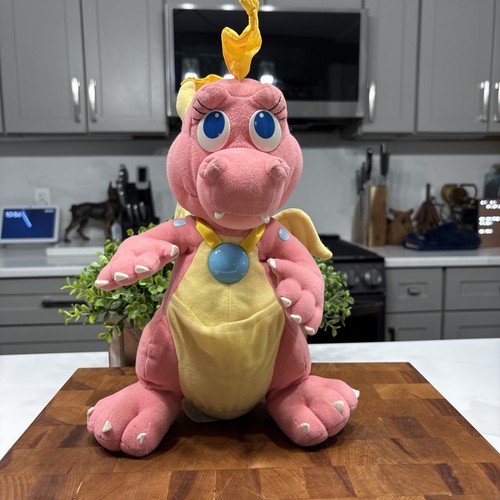 Playskool Dragon Tales Cassie Dragon Jumbo 16" Plush Stuffed Animal Toy ...