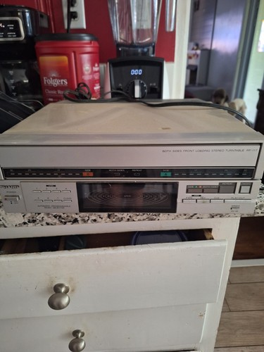 Sharp RP-117 turntable, a unique "Both Sides Front Loading Stereo ...