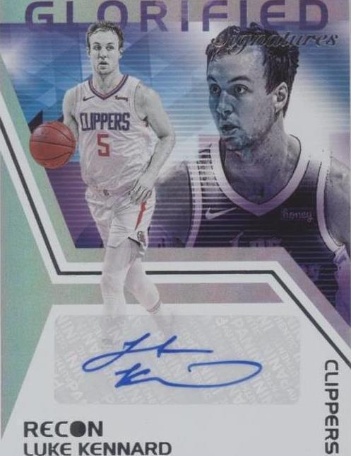 2020-21 Panini Recon - Glorified Signatures Luke Kennard #GS-LKN (AU ...