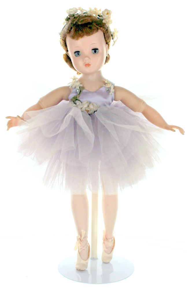 Vintage Madame Alexander 16" Elise Ballerina Doll Purple Tutu Dress ...