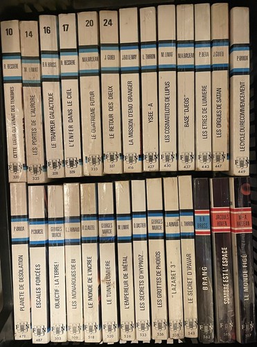 LOT de 57 FNA ANTICIPATION n°320 à 714 ¤ 1967/76 ¤ EO fleuve noir ...