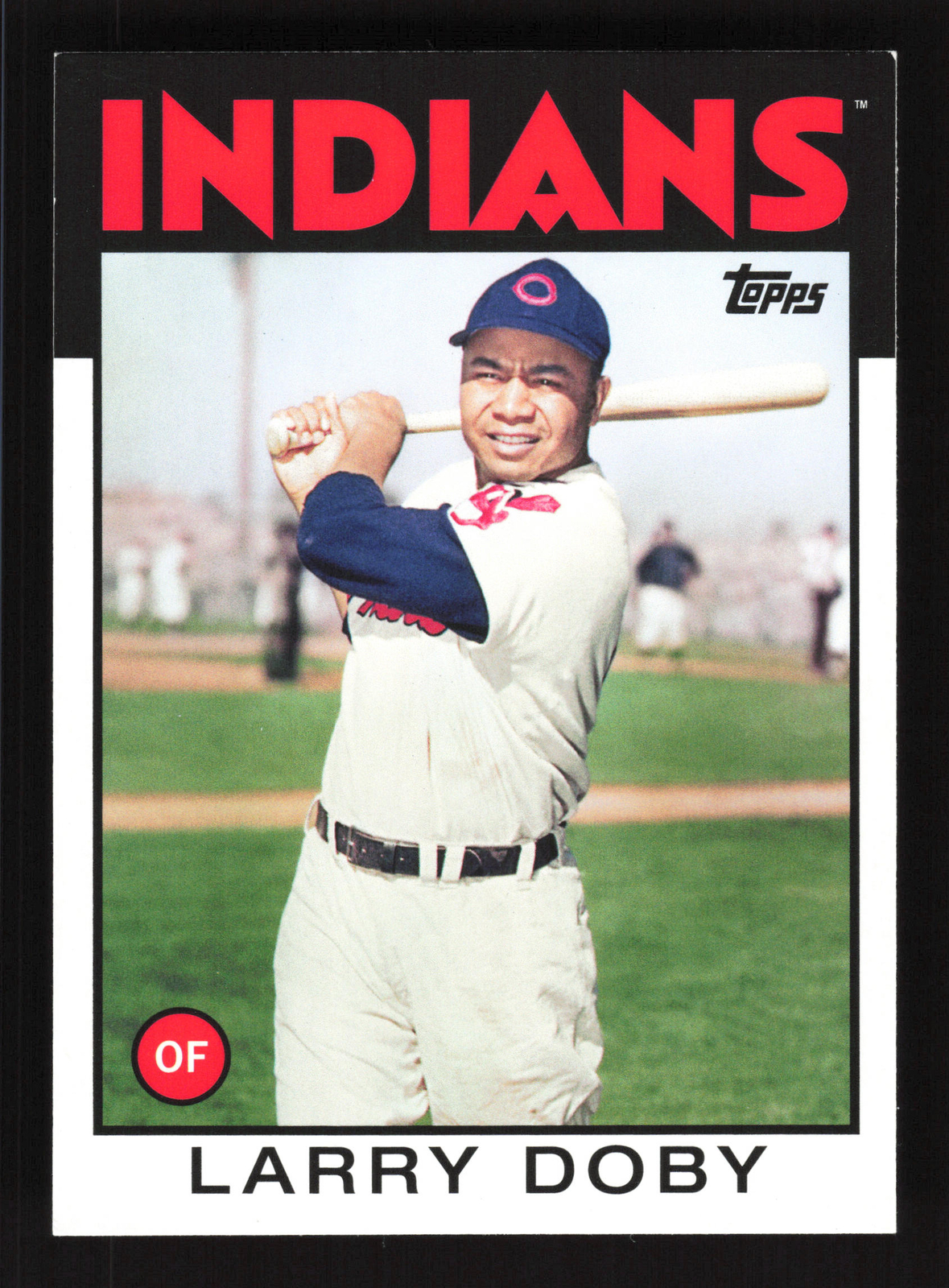 2014 Topps Archives #122 Larry Doby - Cleveland Indians | eBay