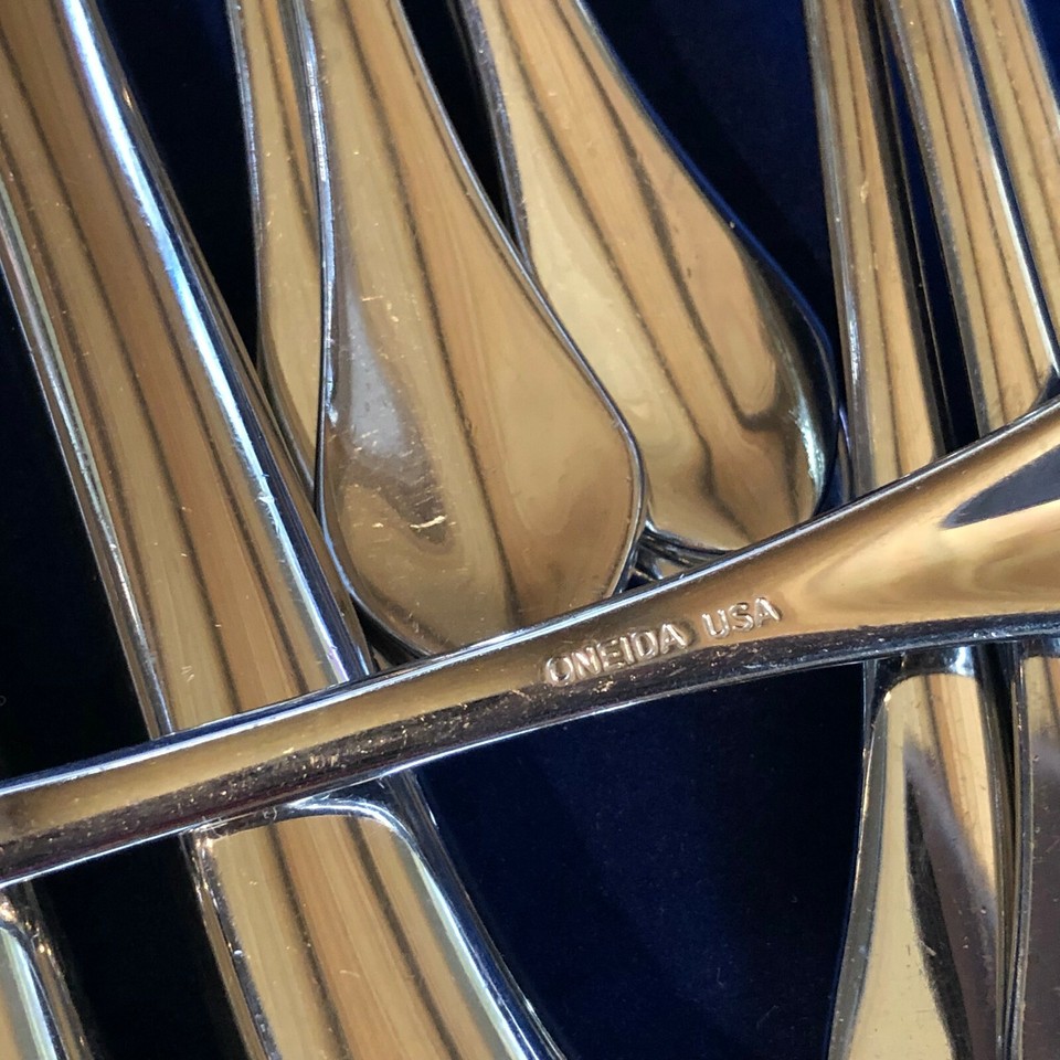 Oneida 20 Piece Stainless Flatware Set, Service for 4 - CHOICE of ...