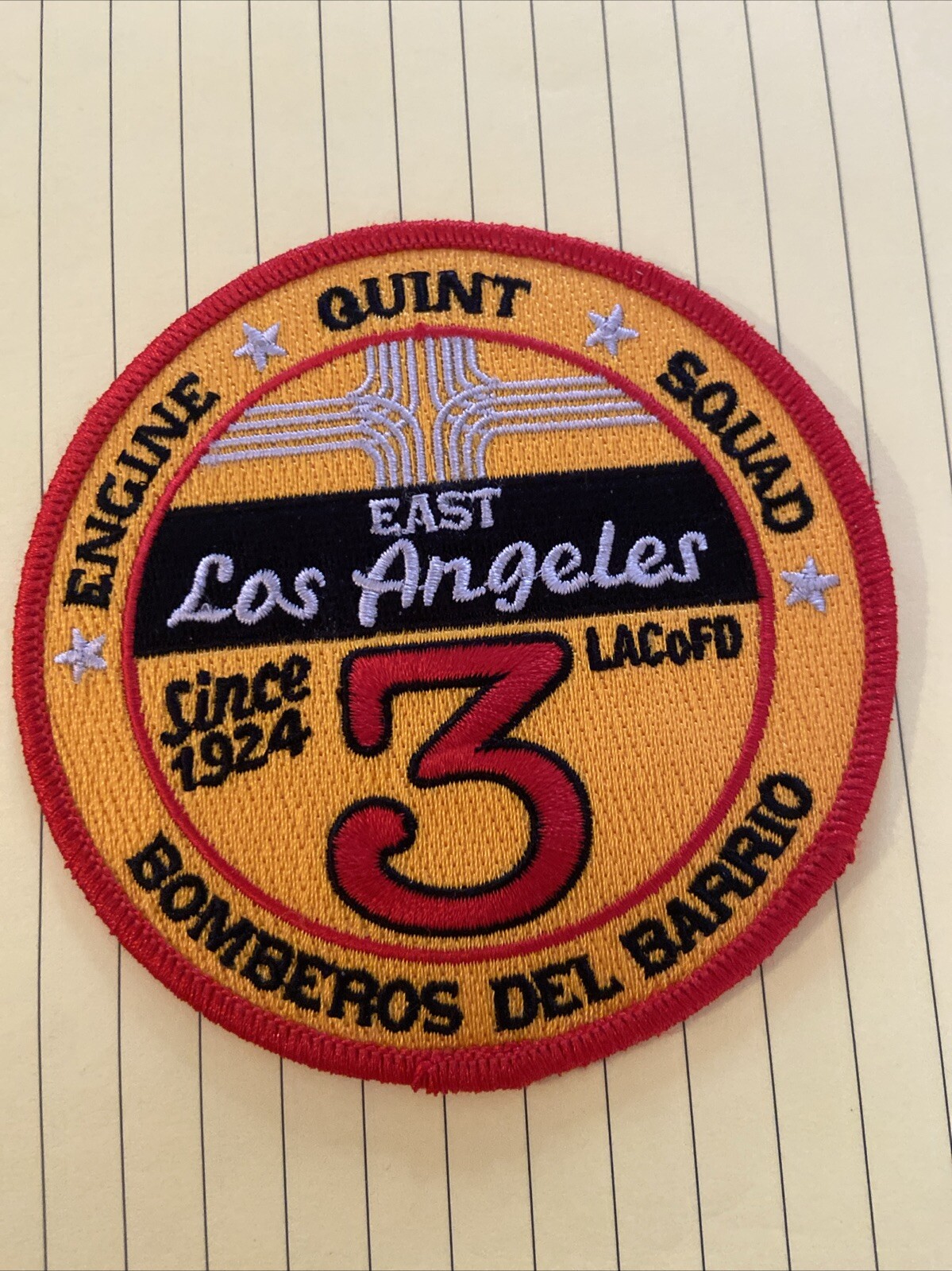 Los Angeles County Fire Department Engine 3 Patch, | eBay