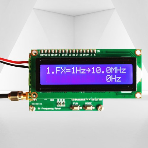 1Hz-4.5GHz HF RF Frequency Counter Meter For Measure Pulse & Radio ...