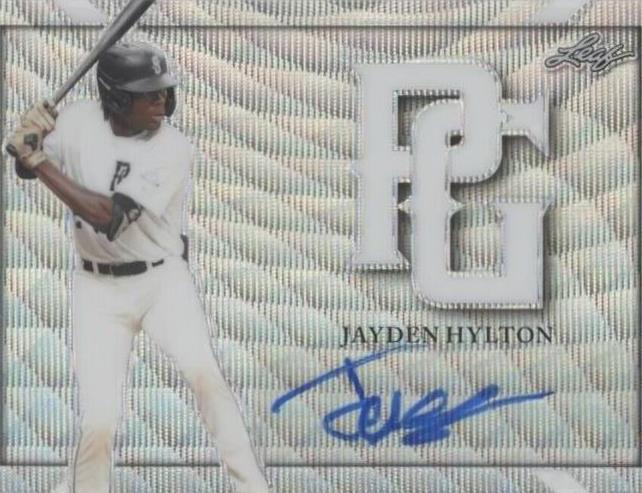 2021 Leaf Perfect Game National Showcase - Metal Autographs Jayden ...