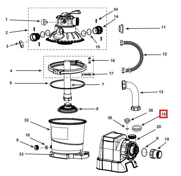 Intex Pump Replacement Parts