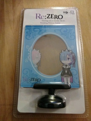 LOOT ANIME RE:ZERO REM RAM PHOTO PICTURE FRAME EXCLUSIVE COLLECTIBLE ...