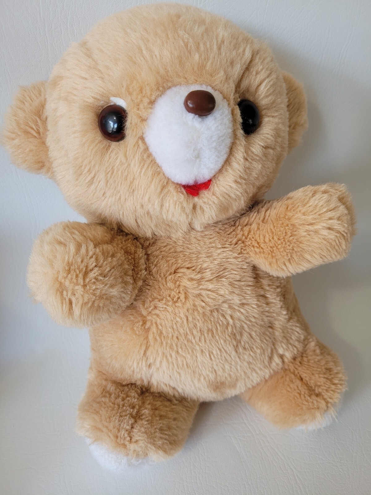 Vtg Rare 1976 Gund Teddy Bear 15" Light Brown Plush Stuffed Animal ...